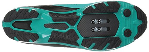 PEARL IZUMI Women's W X-Project Elite Cycling Shoe, Atlantis/Black, 38 EU/6.8 B US