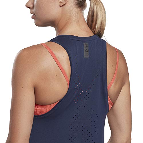 Reebok United by Fitness Perforated Tank, Vector Navy, L