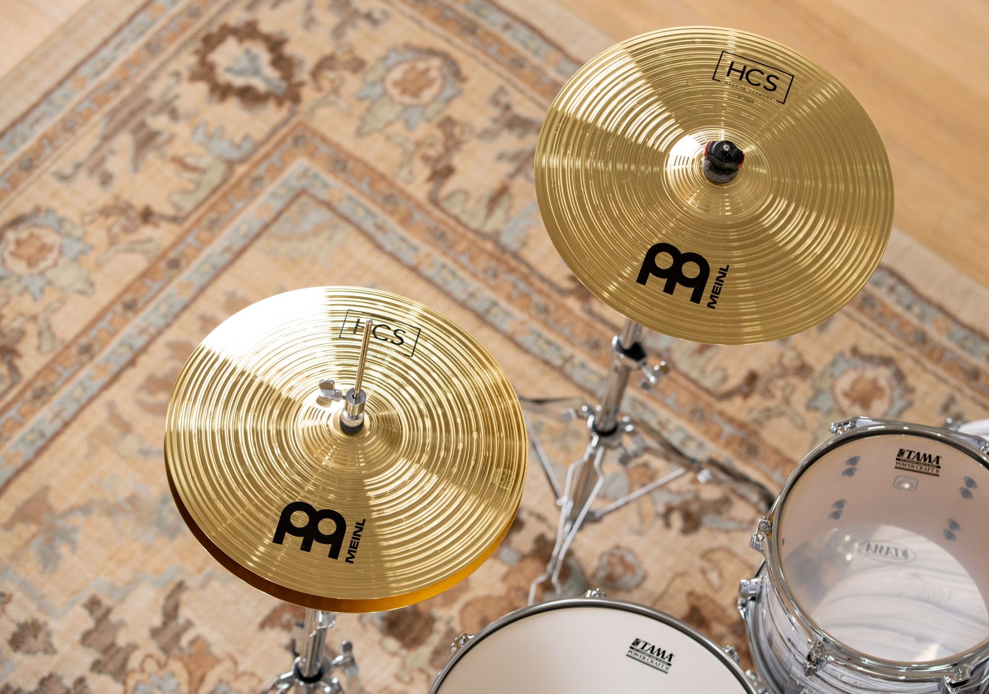Meinl Percussion HCS 14" Crash Cymbal for Drum Set β Made in Germany β Traditional Medium Brass, 2-Year Warranty, (HCS14C)