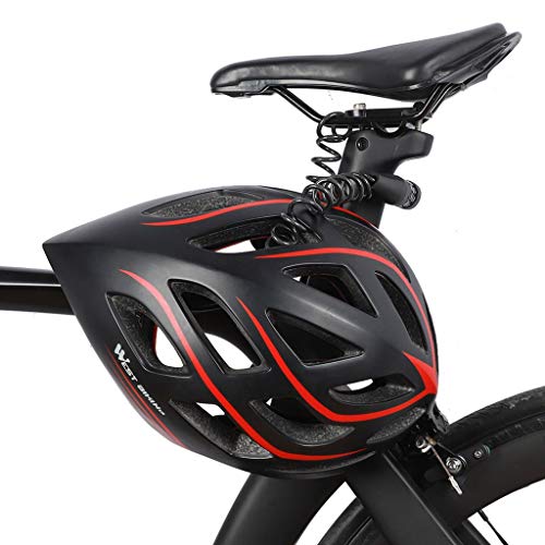 Wild Man Bike Bicycle Bag Lock Travel Lock Bicycle Code Portable Lock Cycling Helmet Combination Bike Lock Bike Accessories