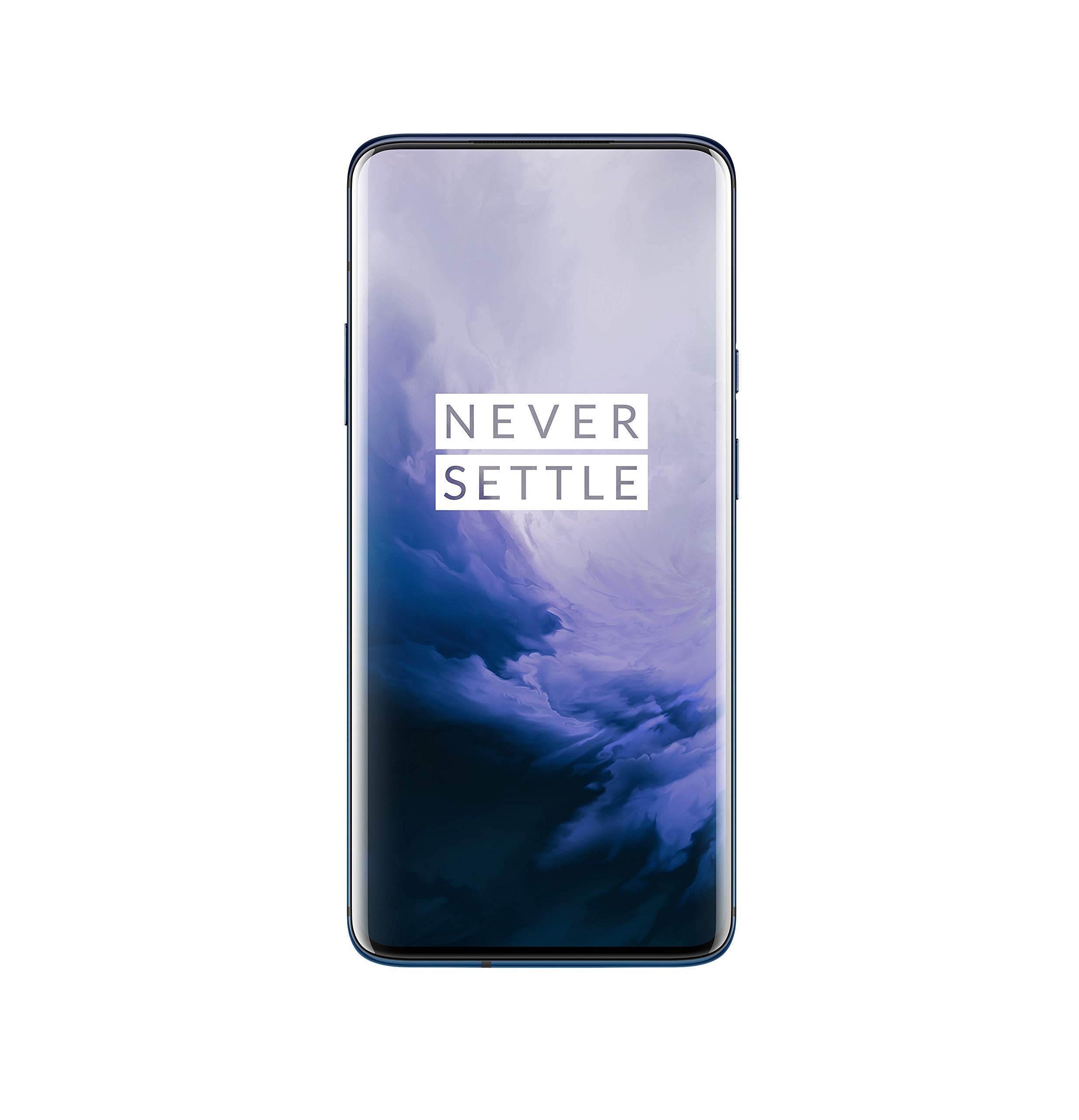 OnePlus 7 Pro Dual Sim Factory Unlocked US Model GM1917 8GB+256GB Nebula Blue (ATT, Verizon, Tmobile) - US Warranty (Renewed)