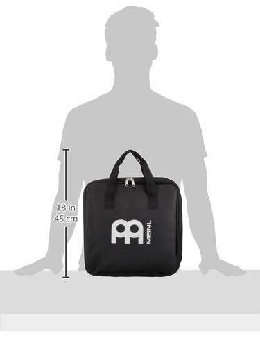 Meinl Percussion MSTTCAJB 12-Inch Travel Cajon Gig Bag, Black
