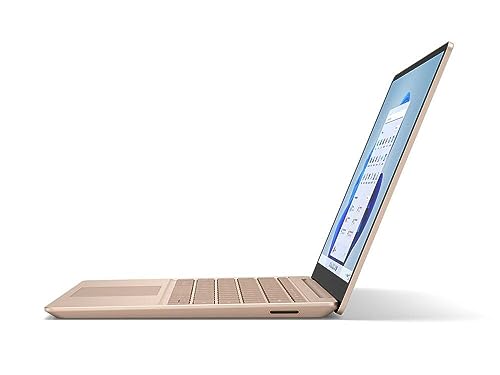 MICROSOFT Surface Laptop GO 2, 12.4" PIXELSENSE Touchscreen, 11TH GEN Intel: i5, 8GB RAM, 128GB SSD W10H-S Sandstone (Renewed Premium)