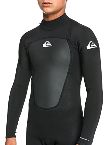 Quiksilver Boys 3/2 Prologue Back Zip Wetsuit - Black | 16