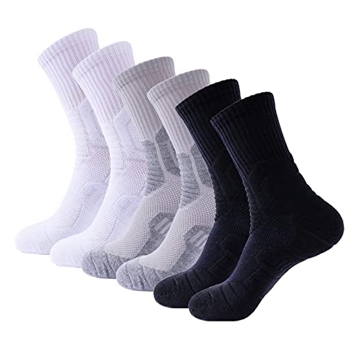 Women Thin Cotton Socks, Soft Cotton Socks Women Above Ankle Crew Socks No Shoe Socks Compression Socks for Women 30-40 Mmhg Knee High