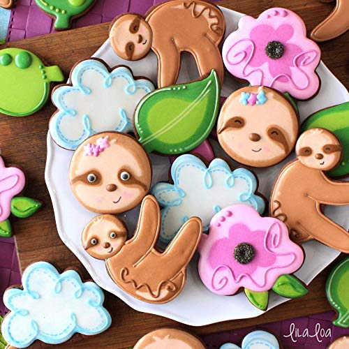 Sloth Cookie Cutter, 3.75" Made in USA by Ann Clark