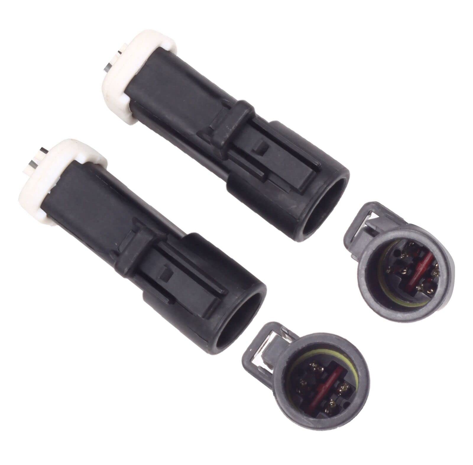 MOSTPLUS O2 Male Oxygen Sensor Up Down Stream Compatible with Ford F-150 F-250 5.4L (Set of 4) (4)