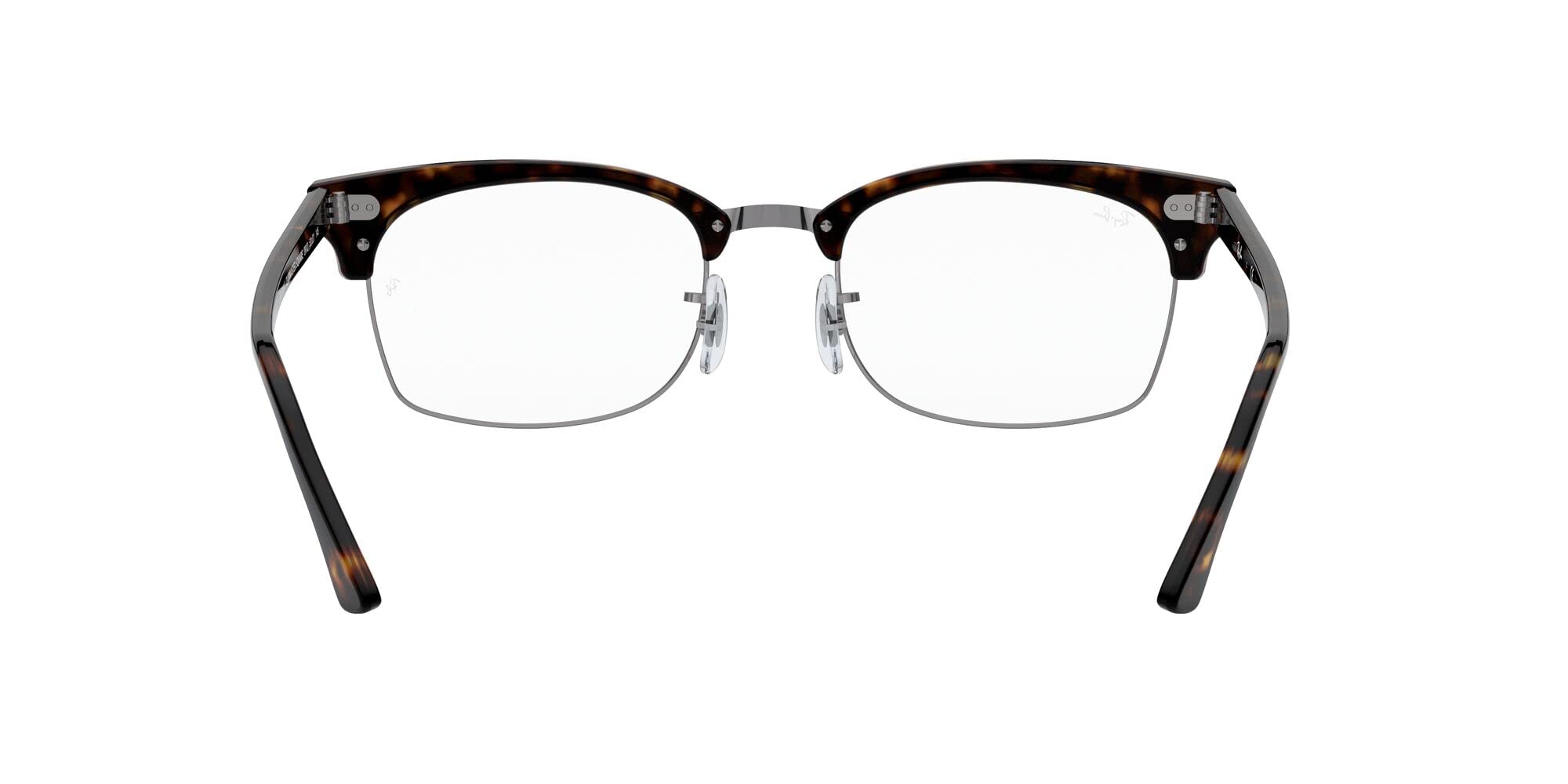 Ray-Ban RX3916V Clubmaster Square Prescription Eyeglass Frames, Havana/Demo Lens, 52 mm