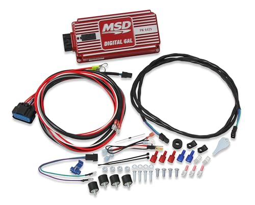 MSD 6425 Digital 6AL Ignition Control - Red