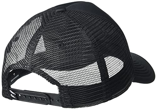 Quiksilver mens Slab Scrapper Snapback Trucker Hat, Black, One Size US