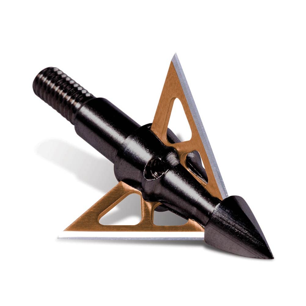 New Archery Products NAP Thunderhead Nitro 100 Grain Big Game Hunting Bow Crossbow Fixed Blade 3 Pieces Broadhead Set