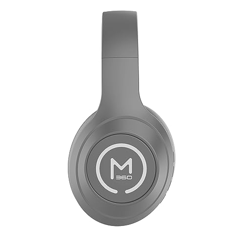 Morpheus 360 Comfort Plus Wireless Over-Ear Headphones - Bluetooth Headset with Microphone - 10H Playtime - HP6500G (Grey)