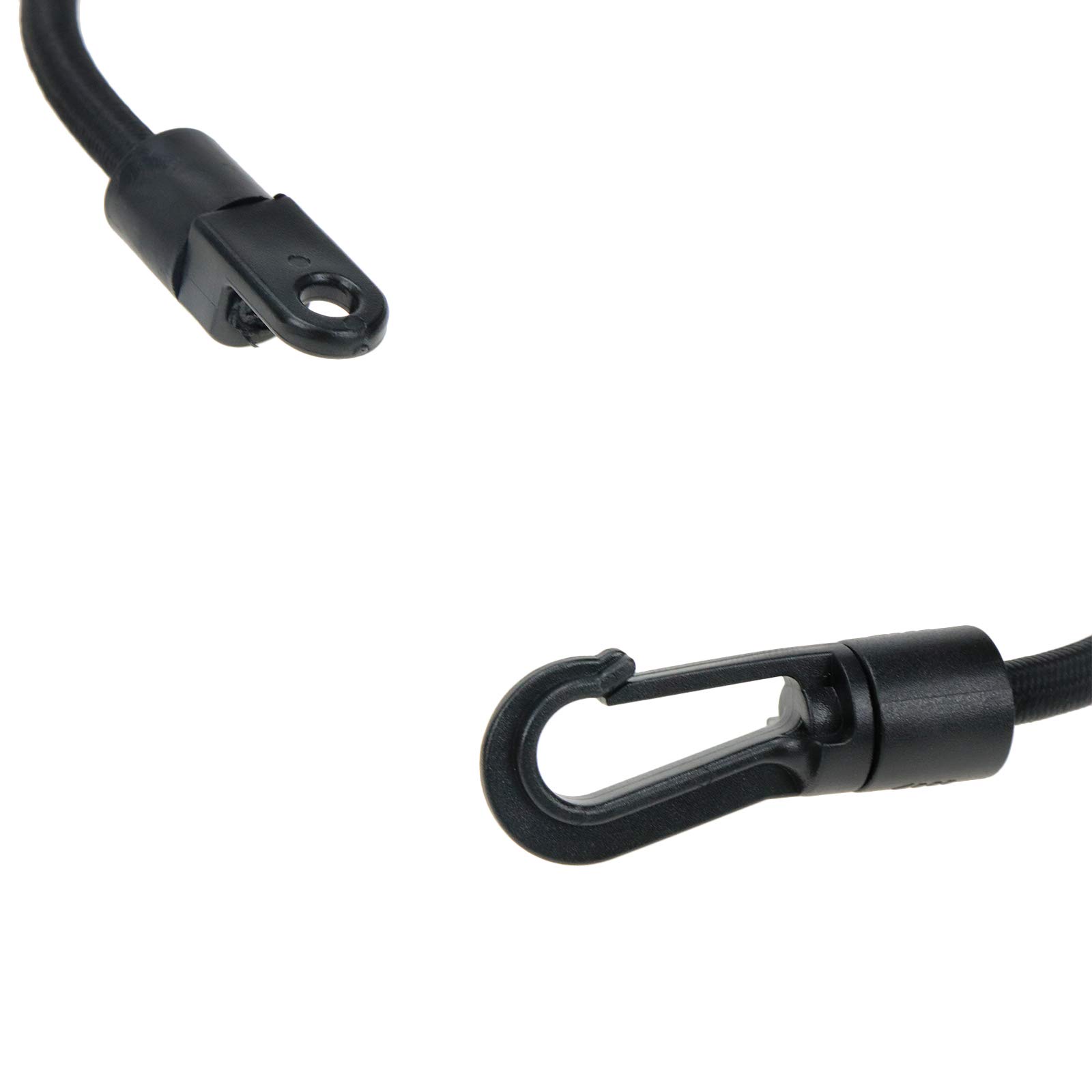 Quluxe Kayak Paddle Keeper Kayak Bungee Paddle Holder Kit Kayak paddle Clip, Kayak Rigging Accessory with Screws, Kayak Accessories (Pack of 4)