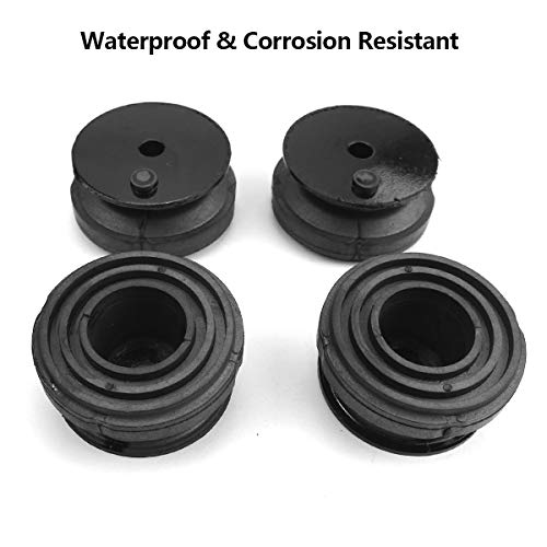 Qnbes 4Pcs Lower Rubber Foot Pad Set Fit for Honda Generators EB2000i & EU2000i Feet Mount Pad Replace 68325-Z07-003
