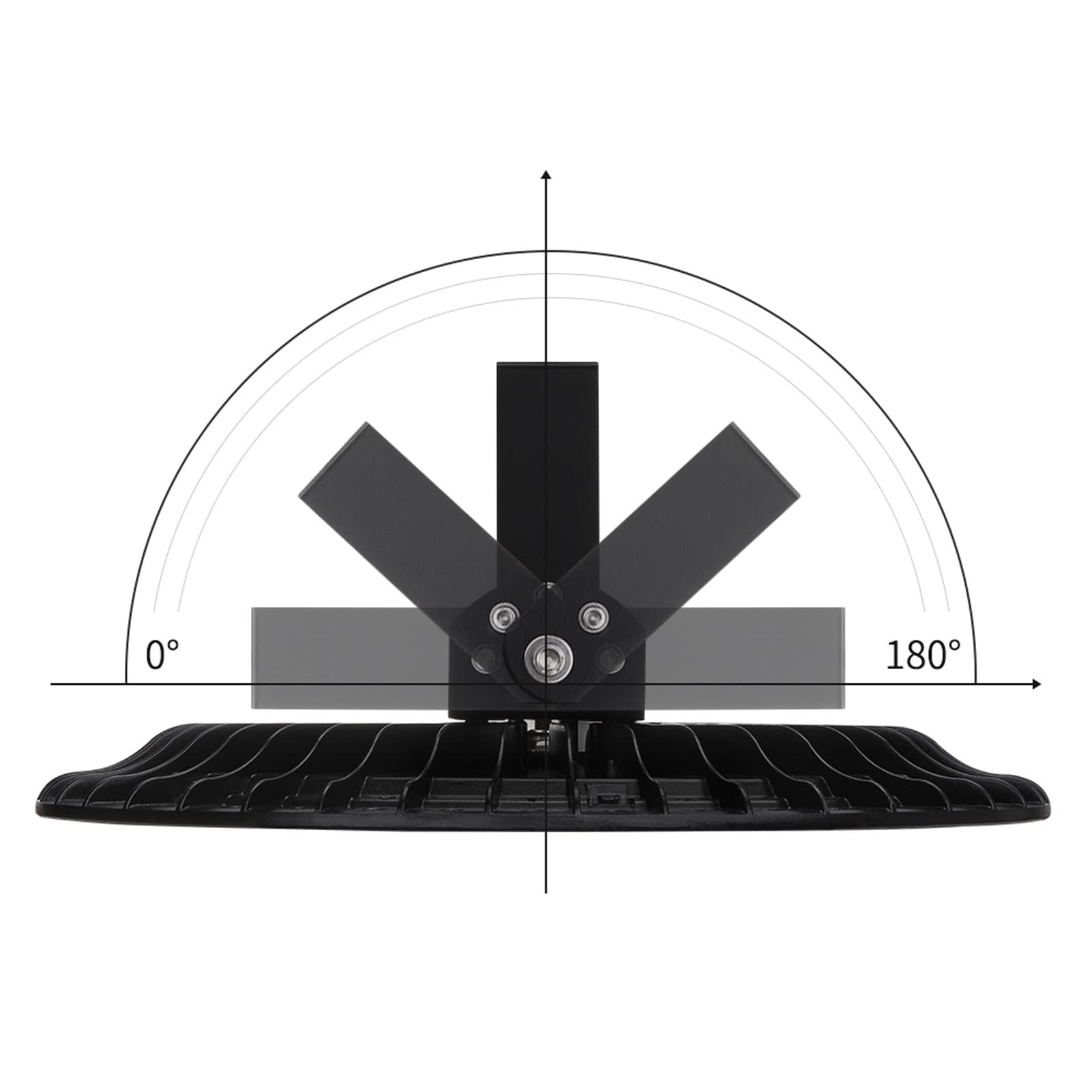 ZTHOME LED High Bay Light 300W, LED Warehouse Light, Bright Energy Saving, IP65 Waterproof Instant Lighting, Bay Light for for Warehouse, Garage, Basement, Exhibition Hall