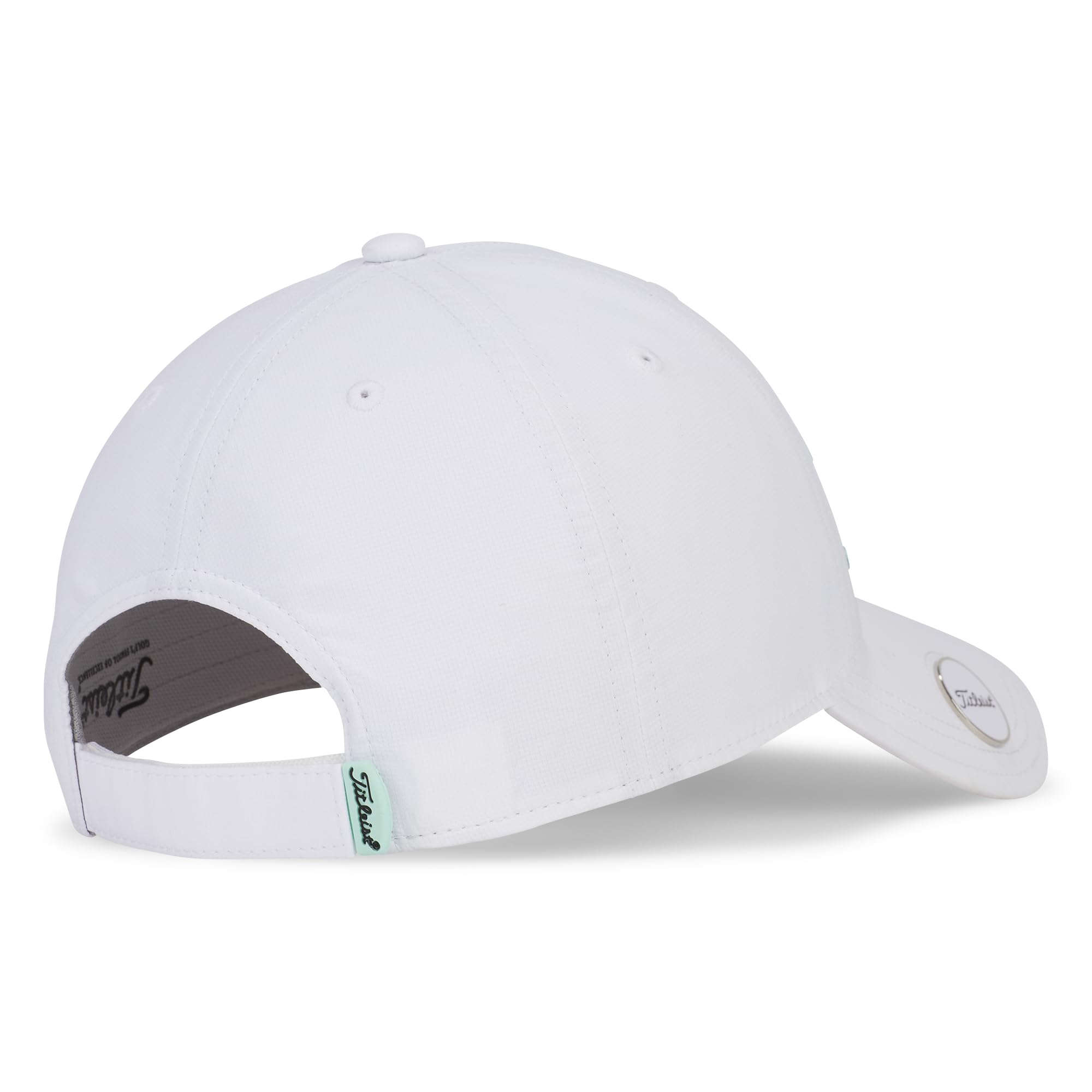 Titleist Women's Standard Performance Ball Marker Golf Hat, White/Sea Glass, One Size