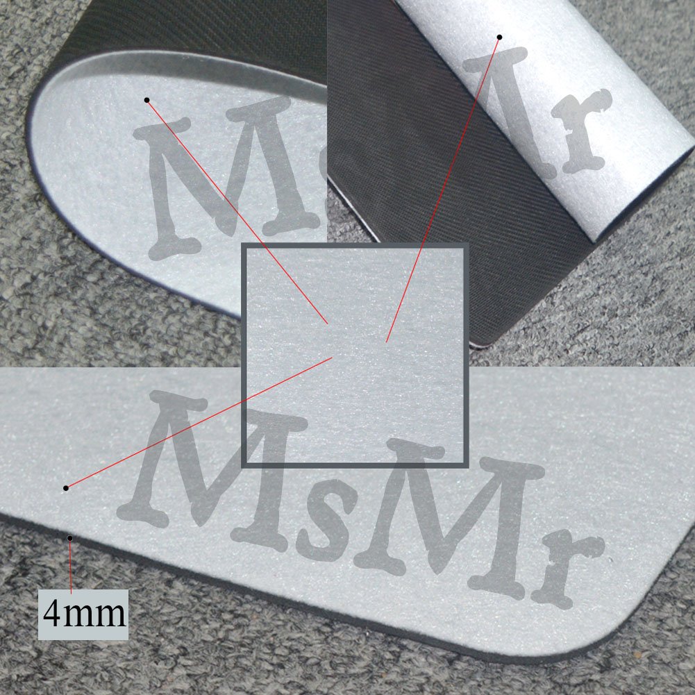 MsMr Funny Door Mat Personalized [Your Name] Indoor Outdoor Doormat Custom Doormat Entrance Floor Mat Home Office Welcome Mat 23.6"x15.7" - Tape A