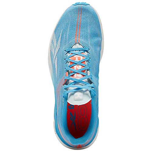 Reebok Women's Floatride Run Fast 3.0 Running Shoe - Color: Radiant Aqua/Orange Flare/White - Size: 8.5 - Width: Regular