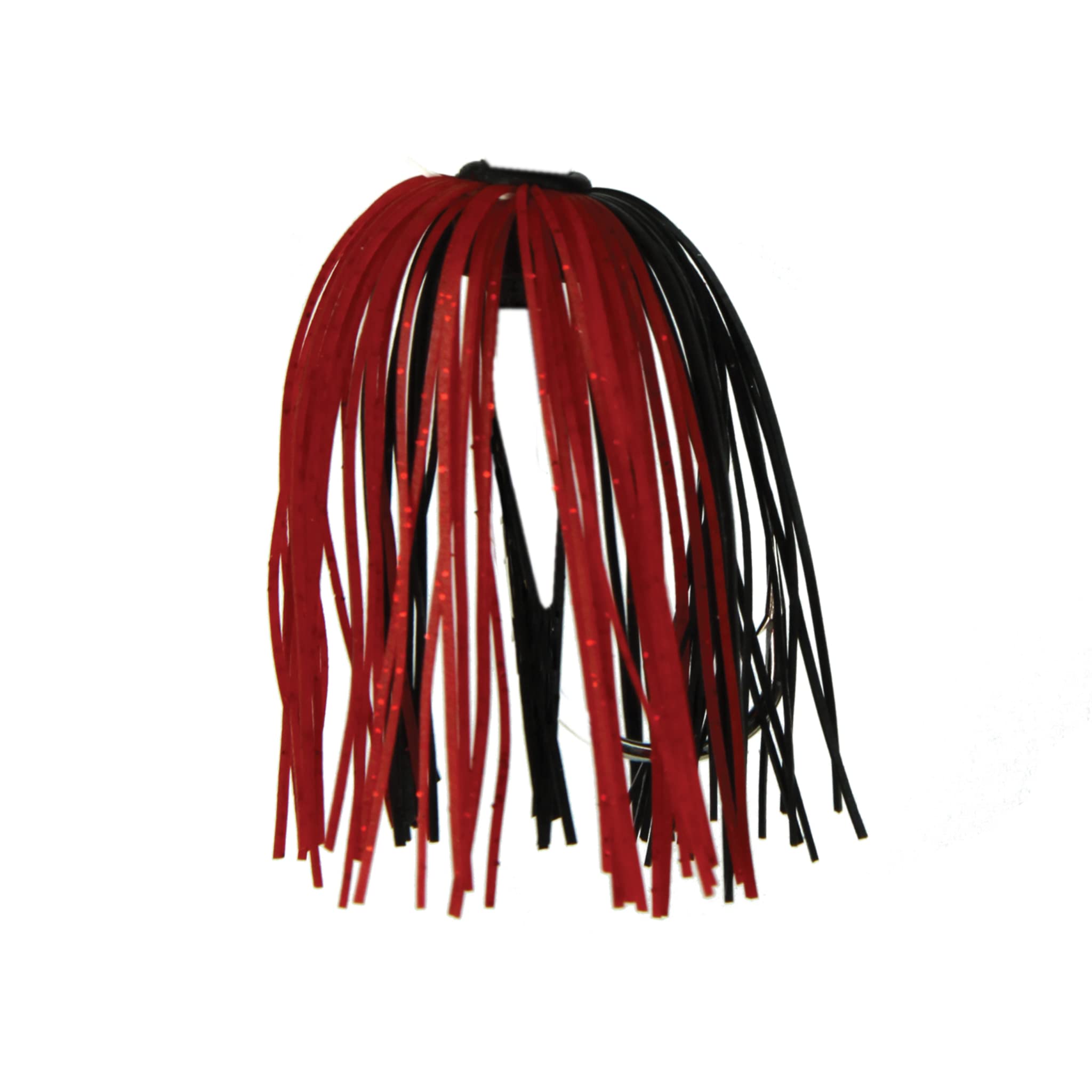 Tackle HD Warrior Spinnerbait/Buzzbait Skirts 3-Pack - Black/Red