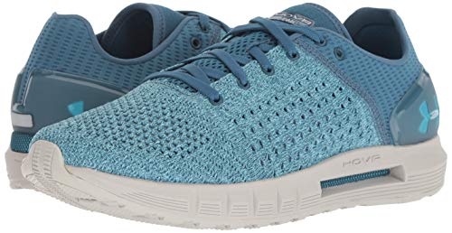 Under Armour Women's HOVR Sonic Running Shoe, Static Blue (303)/Ghost Gray, 5