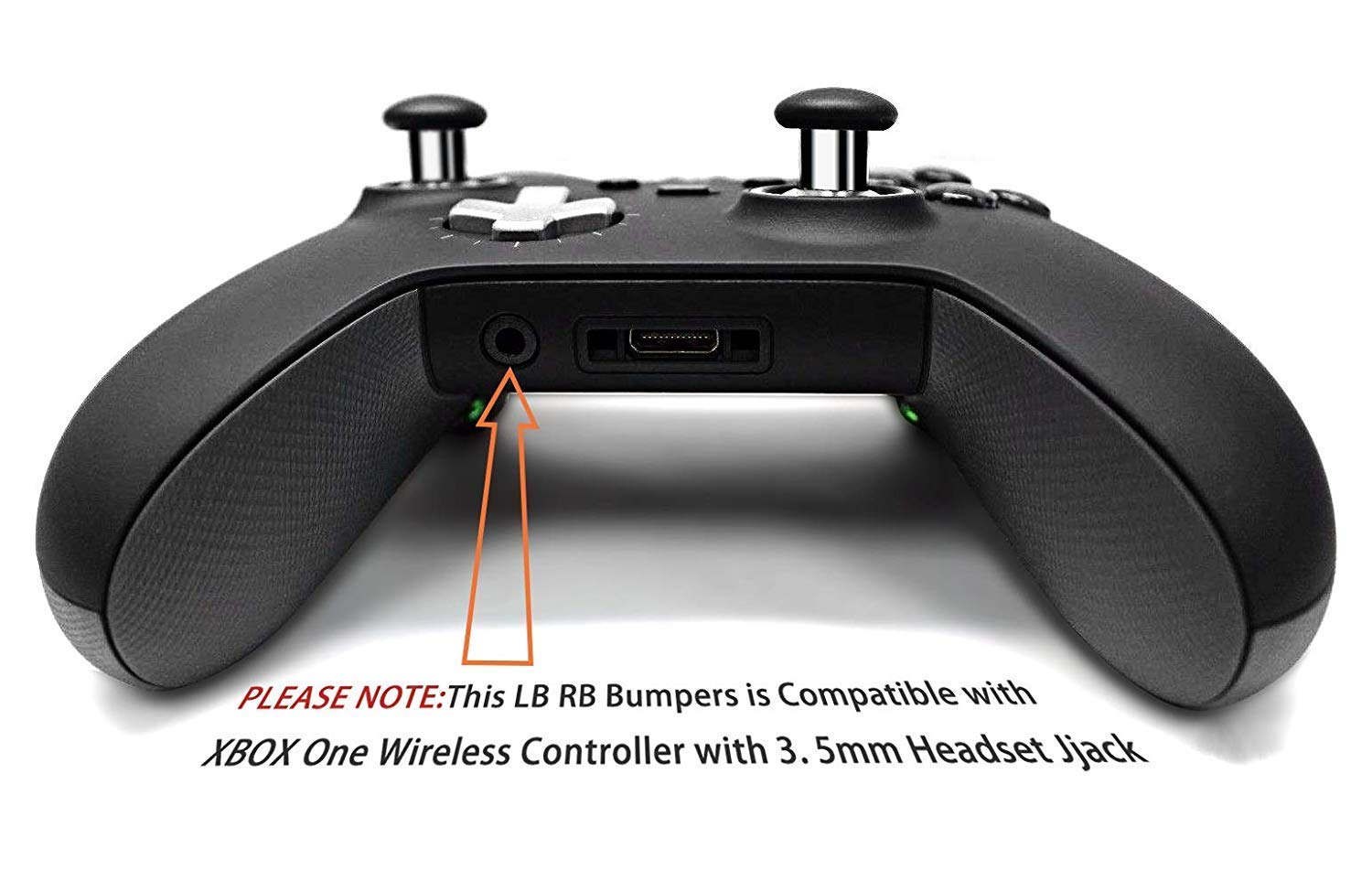 Quartet trade Original Accessories Trigger LB RB Buttons/Controller Replacement Parts for Xbox One Elite Controller Bumpers (Model 1698 Bumpers for Xbox one Elite)
