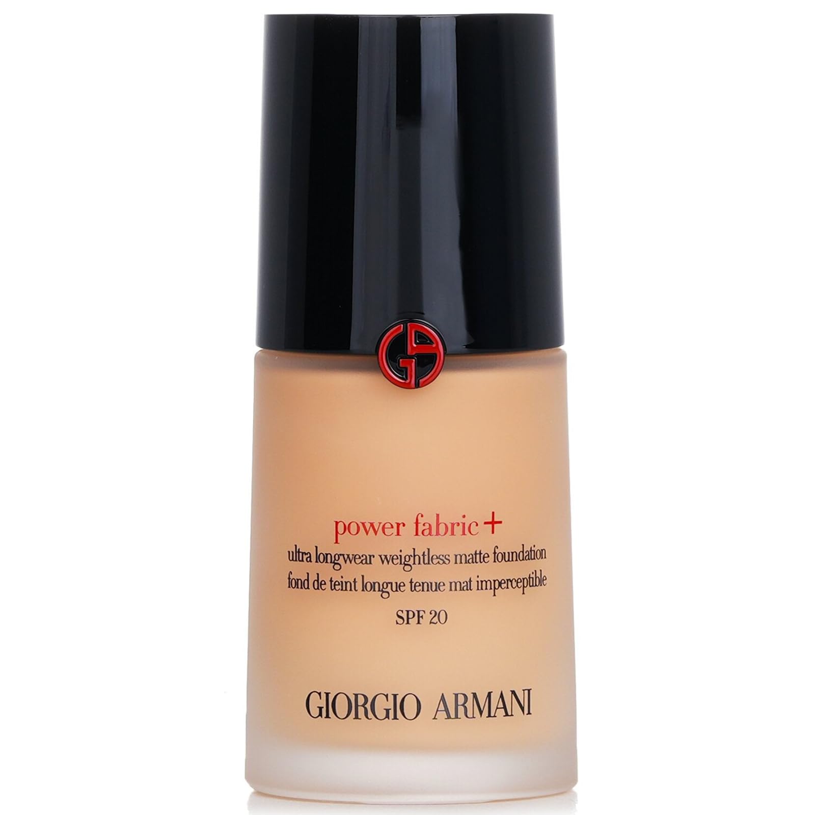 Power Fabric Plus Longwear Weightless Matte Foundation SPF 20-5 by Giorgio Armani for Women - 1 oz Foundation