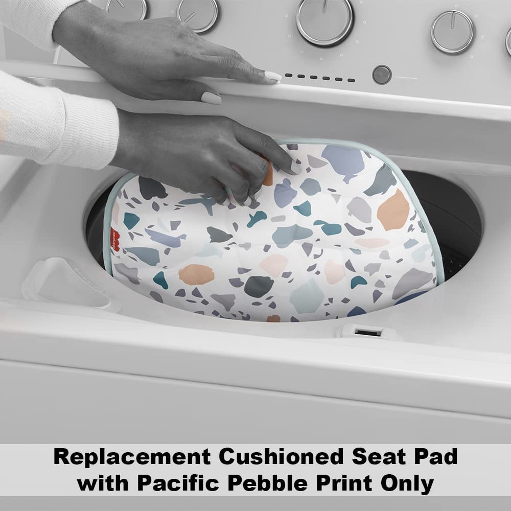 Replacement Part for Fisher-Price SpaceSaver Simple-Clean High-Chair - HGX43 ~ Replacement Cushioned Seat Pad ~ Pacific Pebble Print