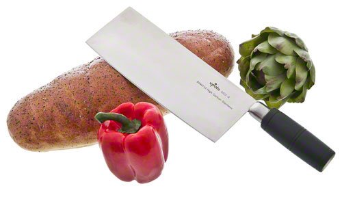 Update International 8" Chinese Chef's Knife,Black