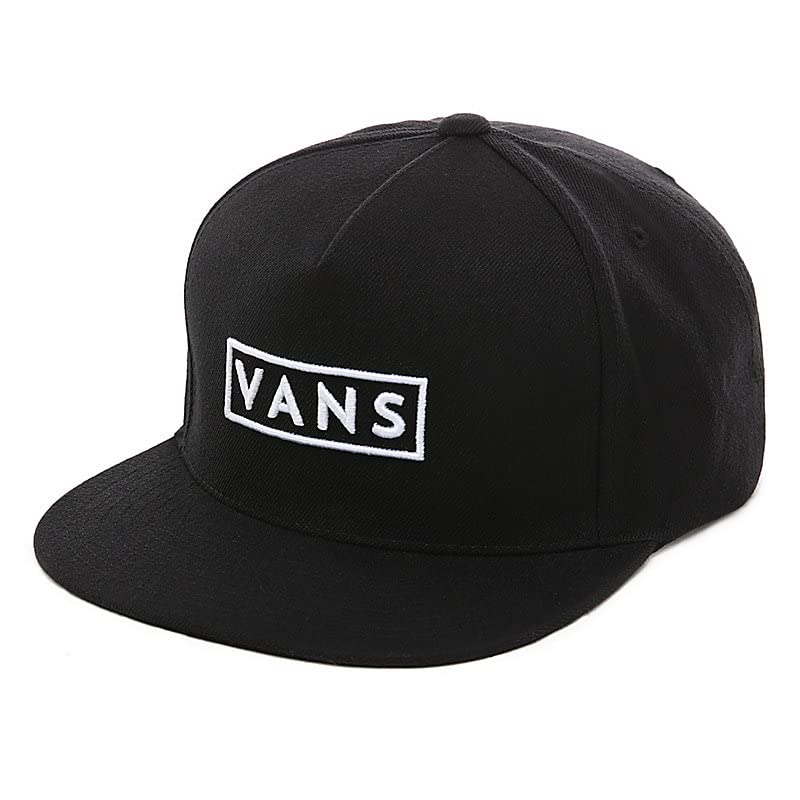 Vans Men's Splitz Flexfit Hat, Black, Size Small - Medium