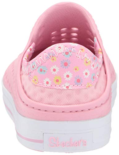 Skechers Girl's Foamies Guzman Steps - Sun Princess sneaker, Light Pink, 6 Little Kid