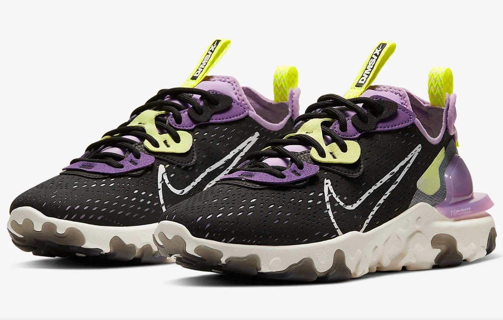 NIKE Women's Race Running Shoe, Black Sail Dk Smoke Grey Gravity Purple, 6.5