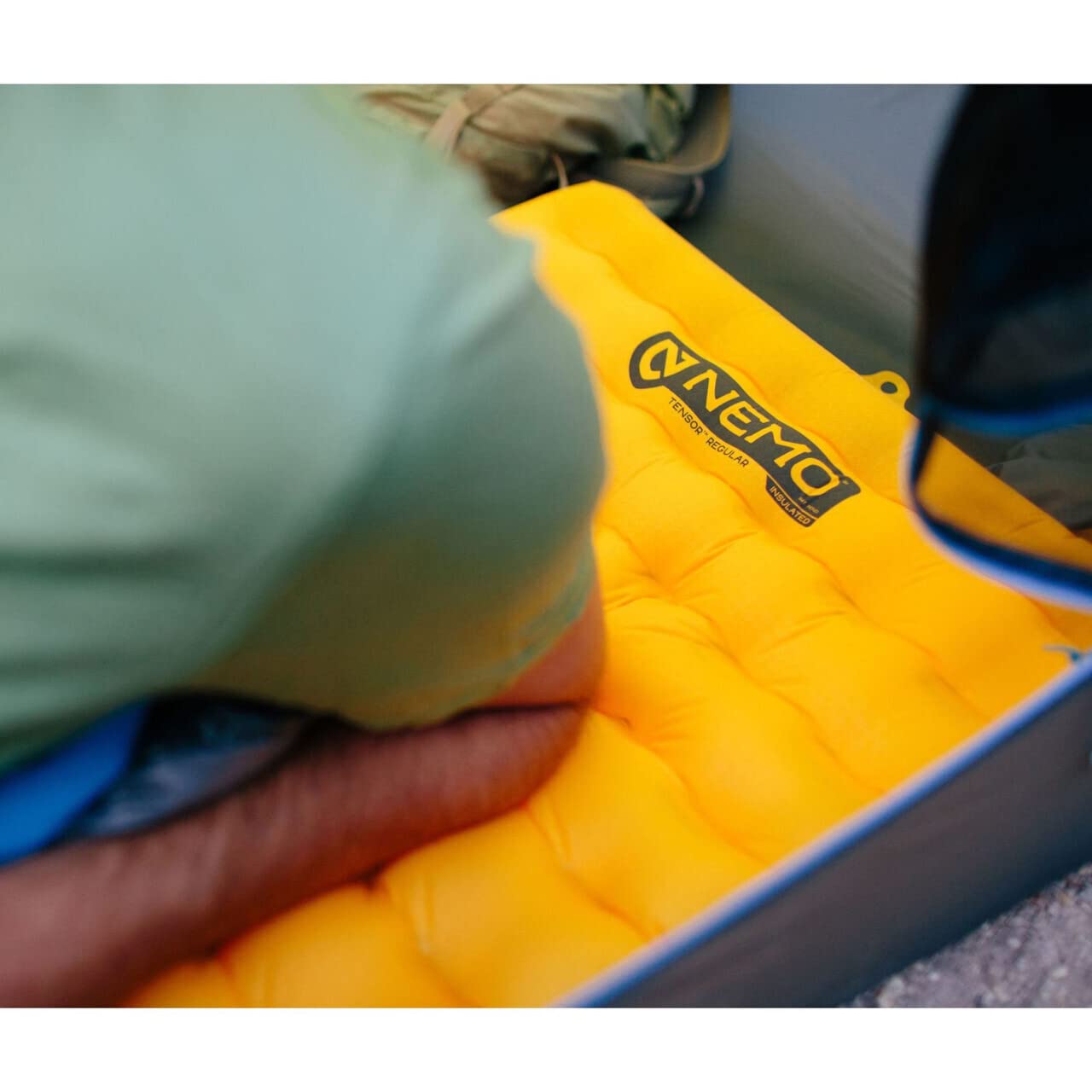 NEMO Tensor Insulated Sleeping Pad Yellow Reg Mummy