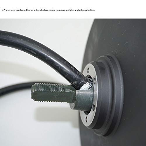 QSMOTOR Electric Bicycle Spoke Hub Motor 3000W 205 50H V3TI 4T 150mm Dropout Brushelss dc BLDC Hub Motor