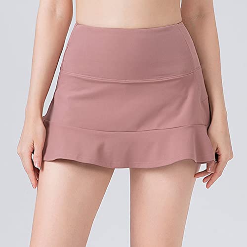 Women Custom Soild Custom High Waisted Leggings Running Pilates Workout Soft Yoga Shorts Skirts Side Tie Shorts Yoga