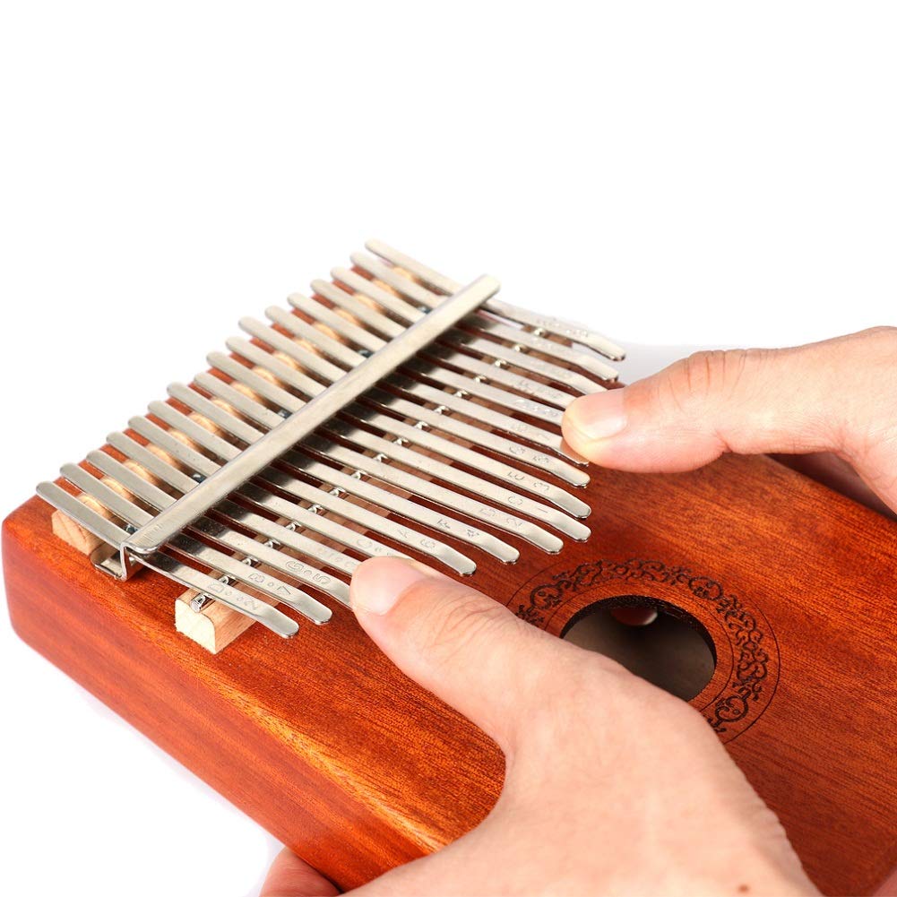 Okoume Kalimba 17 keys Thumb Piano Finger Piano Musical Gift