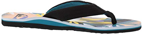 Quiksilver mens Molokai Layback Sandal, Multi-color Print, 13 US