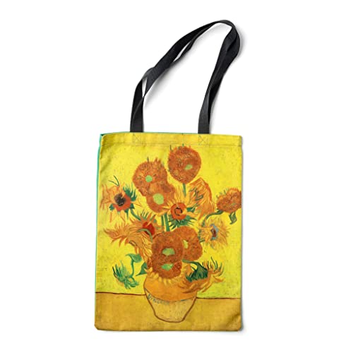 Today is Art Day - Vincent van Gogh - Sunflowers - Tote Bag - 13.5" x 17.5"