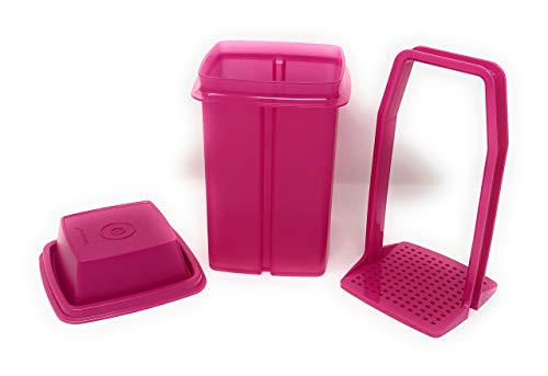 Tupperware 5 Cup Pick A Deli Pickle Keeper Container, Fuchsia Pink, 7.5-Inch (Original Version)