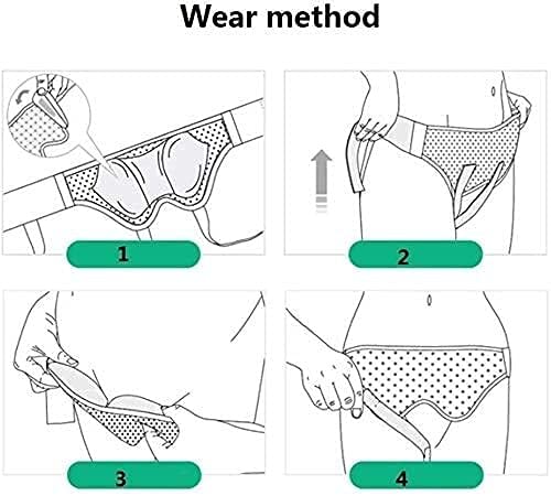 SoGuDio Hernia Belt Hernia Support Truss for Double Inguinal or Sports Hernia Adjustable Groin Straps Surgery& Injury Recovery Hernia Belt (Size : Medium)