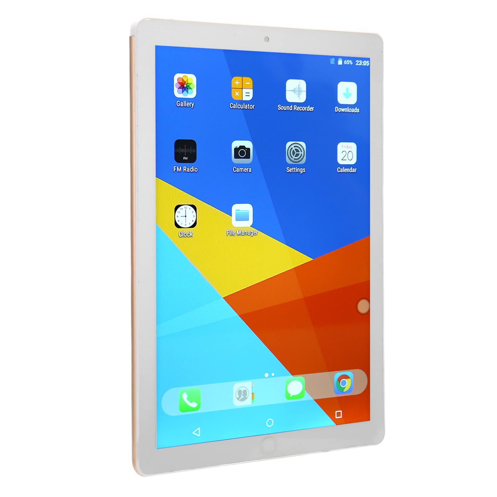 Naroote 10.1 Inch Tablet, 100-240V Support Dual SIM Dual Standby 3G Calling Tablet for Android 5.1 for Travel (US Plug)