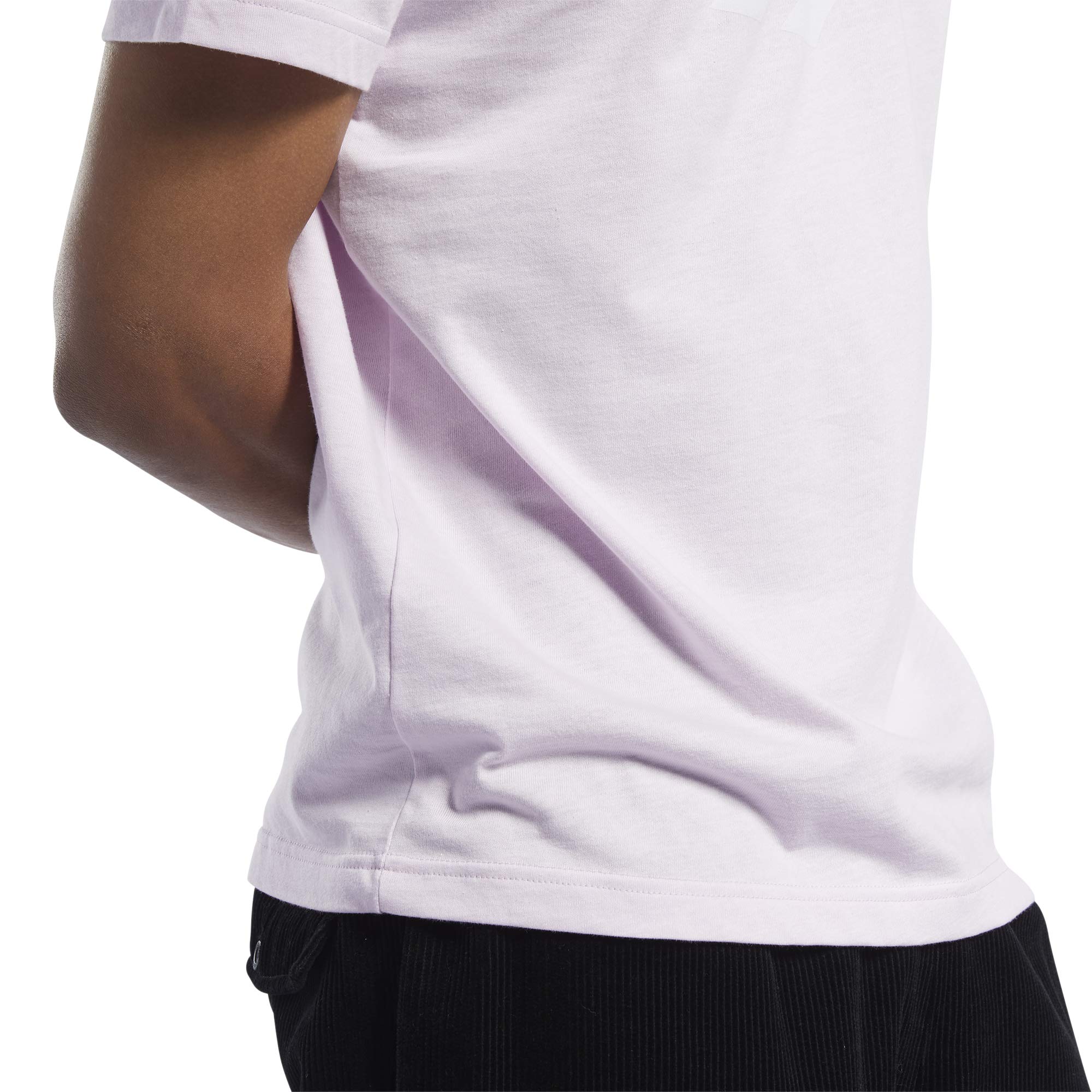 Reebok Classic Vector Tee, Pixel Pink, Small