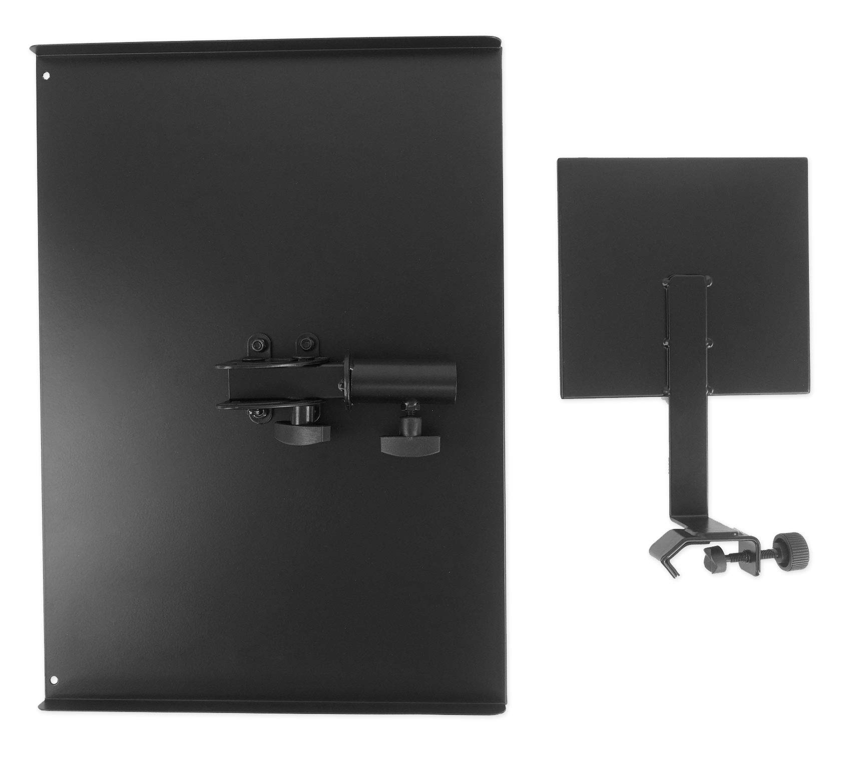 Rockville + DJ Tripod Laptop/Tablet/Ipad Stand with Dual Trays + RLS67 Professional