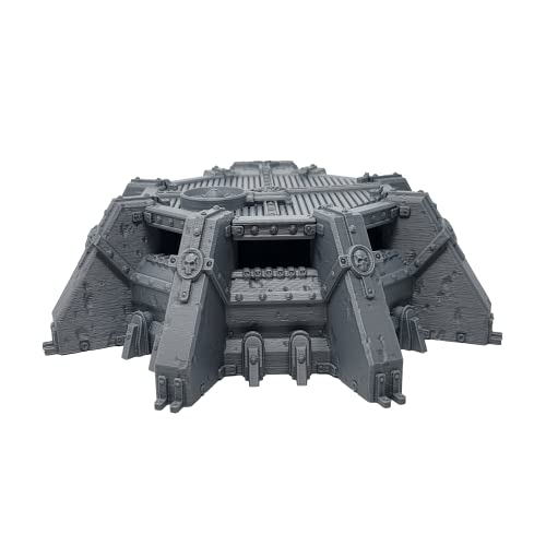 Tabletop Terrain Grimdark Infantry Command by War Scenery for Wargames and RPGs 28mm 32mm Miniatures