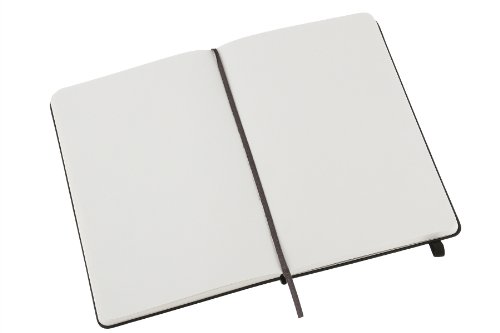 Moleskine Audio Cassette Limited Edition Notebook, Large, Plain, Black, Hard Cover (5 x 8.25)