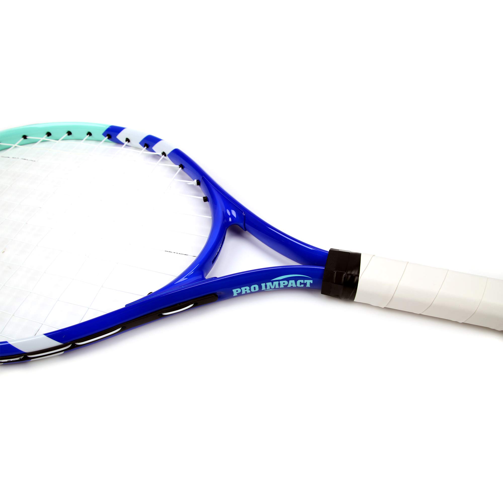 Pro impact Junior Tennis Racket for Kids/Beginners, Lightweight Aluminium Frame, Good Control Grip, Recreational Professional Tennis Training Racquet (Color
