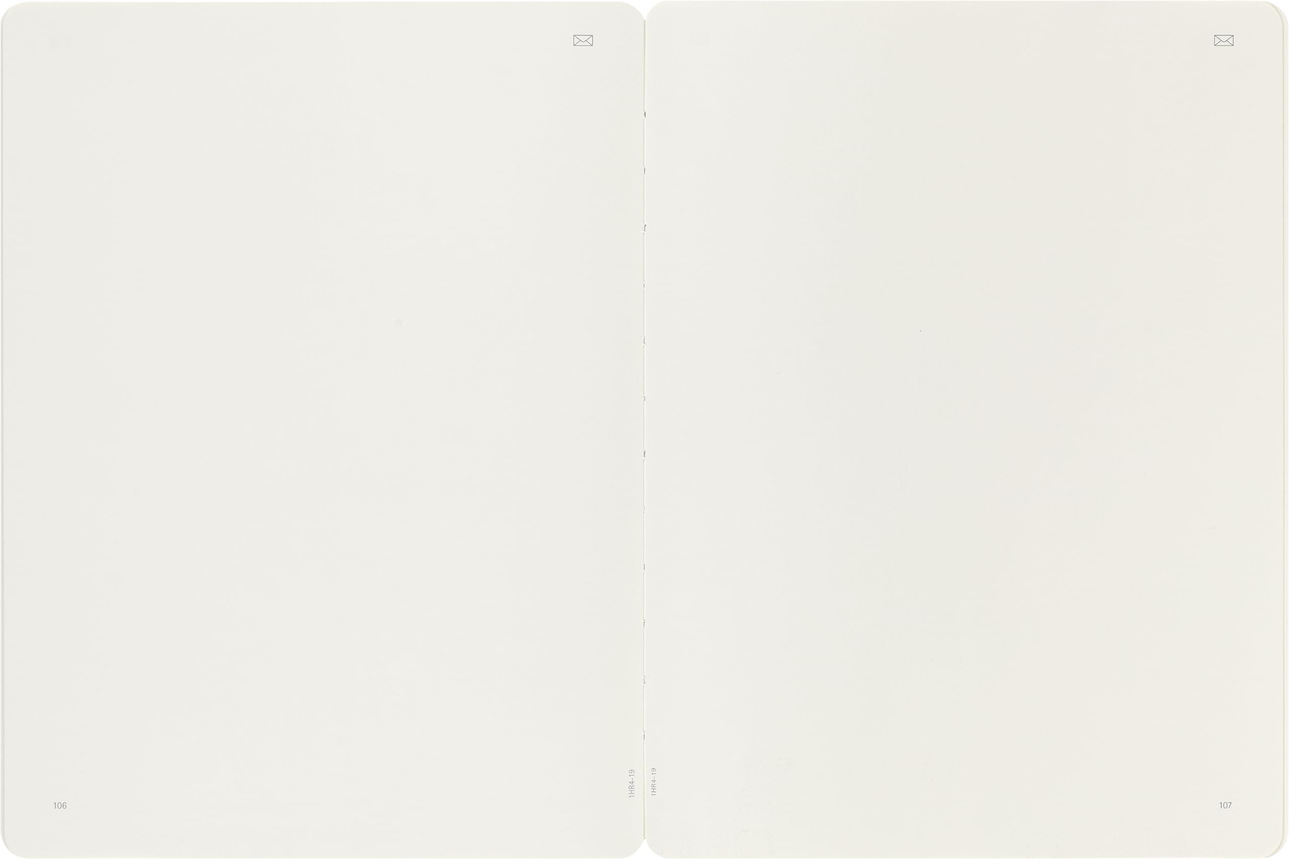 Moleskine Paper Tablet Hard Cover Smart Notebook, Plain/Blank, XL (7.5" x 9.75") Black, Compatible w/ Moleskine Pen+ Ellipse (Sold Separately) & App, Digitize & Organize, 176 Pages