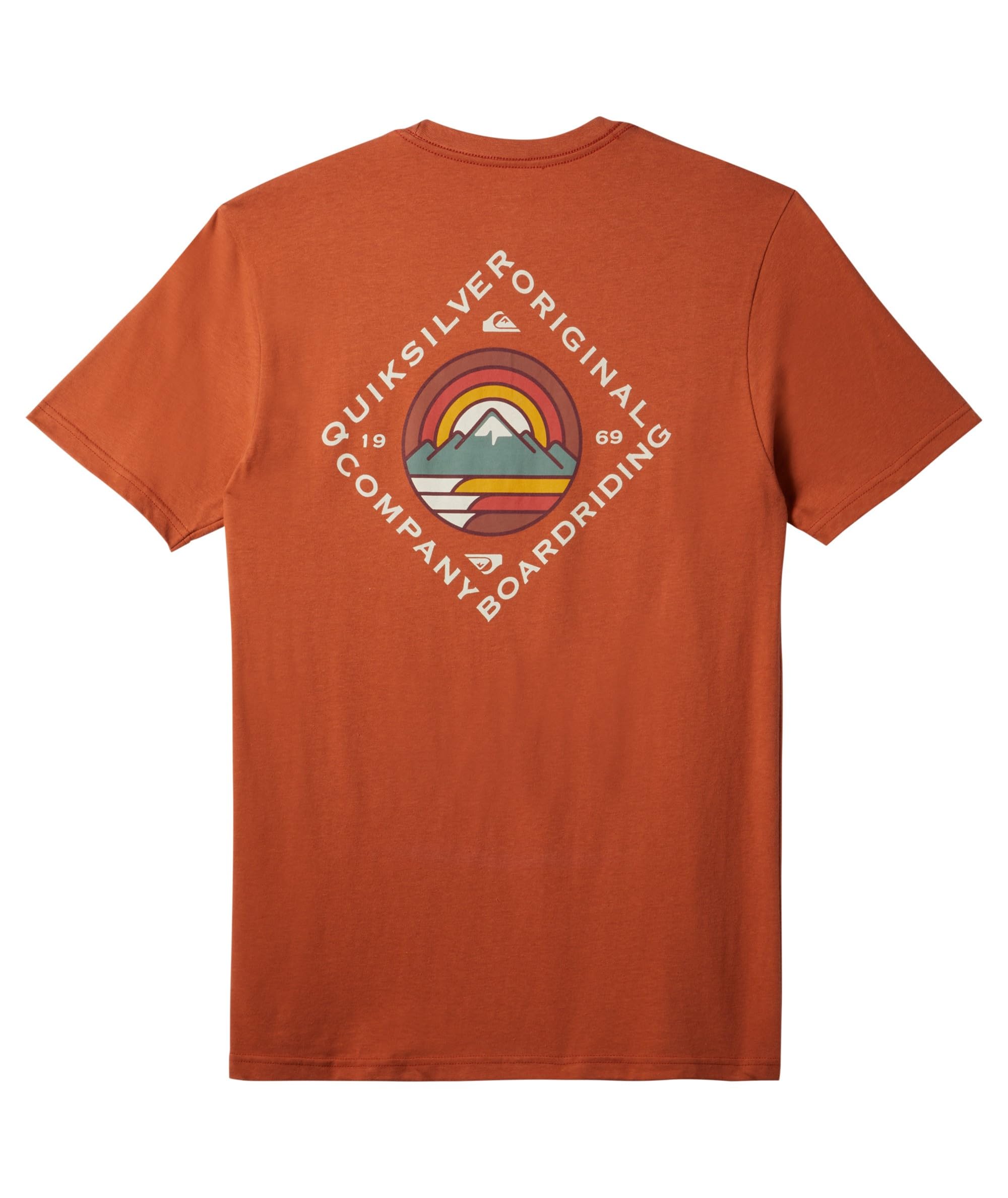 Quiksilver Men's Scenic View Tee Shirt, Iceberg Green 233