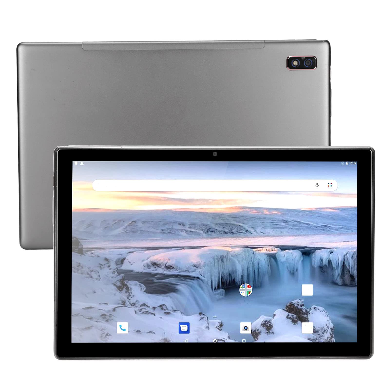 Yunseity 2 in 1 10.1 Inch Tablet, 2.0Ghz Octa Core Touchscreen Tablets with Magnetic Keyboard 6GB RAM 128GB ROM, 4G Network 5GWIFI Tablet PC, Dual SIM Dual Standby for 11