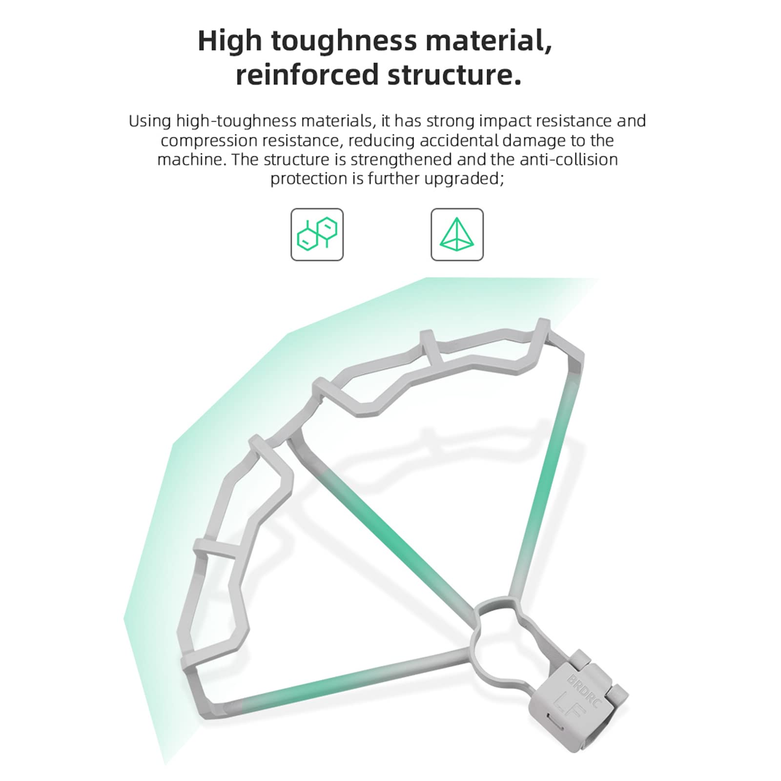 Mini 3 Pro Propeller Guard & Foldable Landing Gear & Propeller Holder & Camera Lens Cover Cap for DJI Mini 3 Pro Drone Accessories