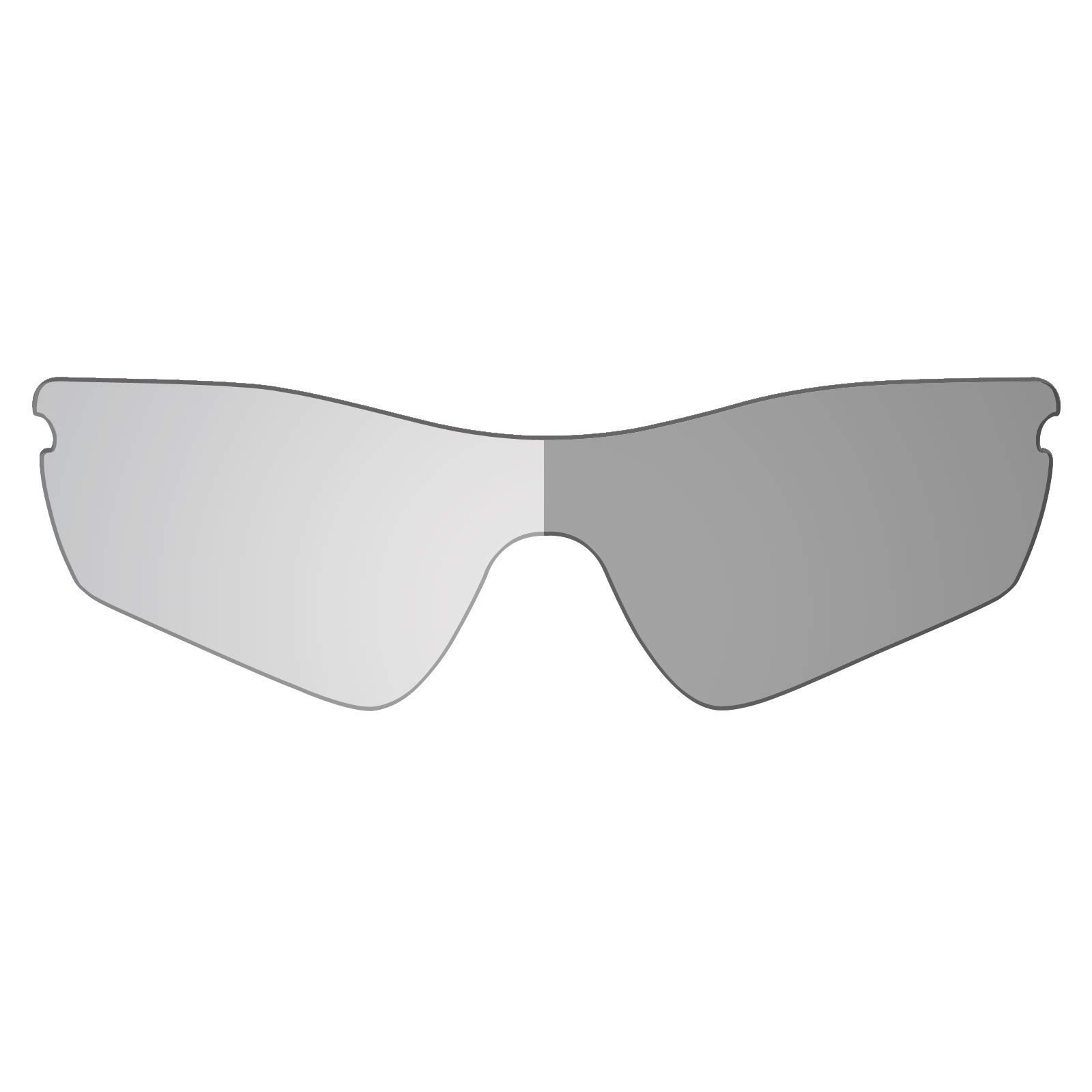 Replacement Lenses for Oakley Radar Path Sunglass - Polarized Photochromic Grey